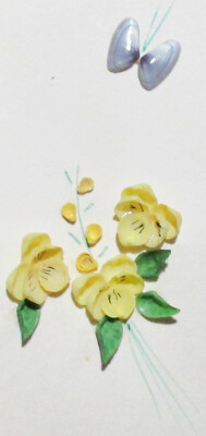 Unique Handmade Vintage 1940's Real Sea Shell Flowers Theme Bridge ...