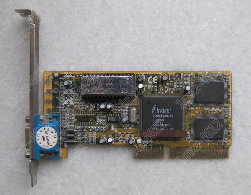 1pc used Trident 9750 8M AGP graphics card | eBay