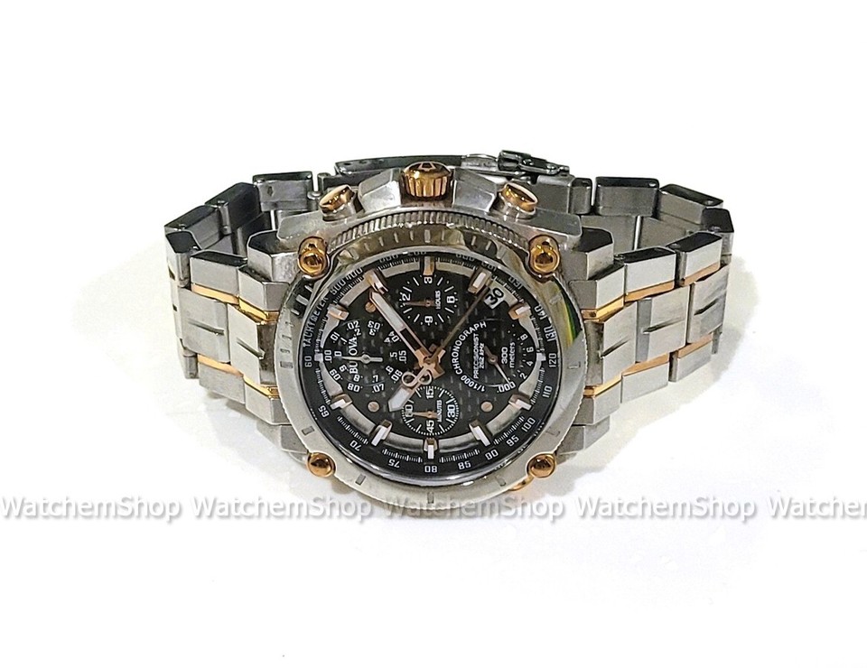 Bulova 44mm Precisionist 262khz Chronograph Watch 98G256 | eBay