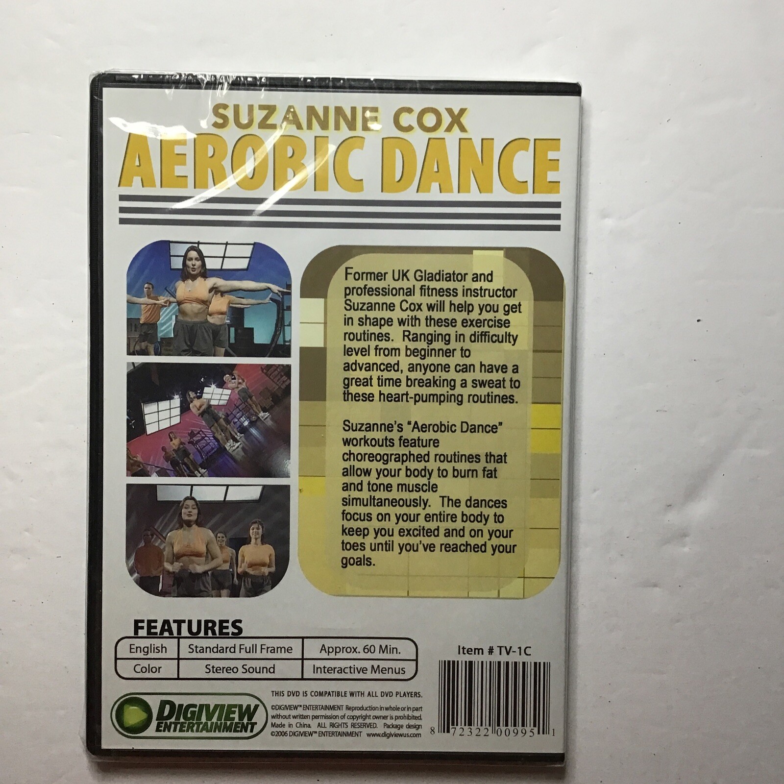 Suzanne+Cox+Aerobic+Dance+Workout+DVD+Exercise+Routines+Fitness for ...