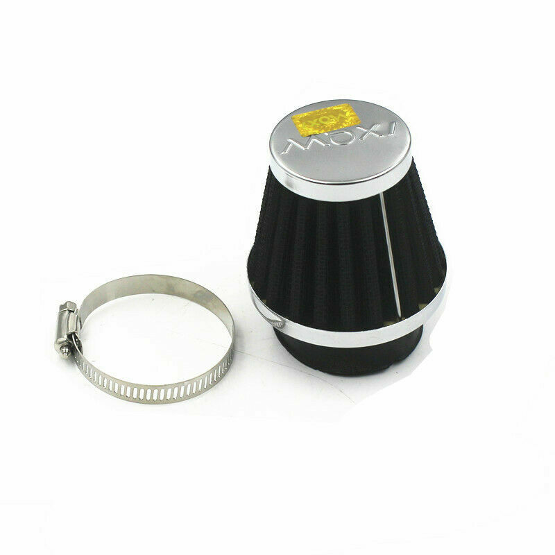 2pcs Motorcycle Universal 48mm Air Filter Cleaner Street bike Cruiser ...