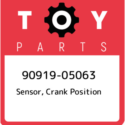 90919-05063 Toyota Sensor, crank position 9091905063, New Genuine OEM ...