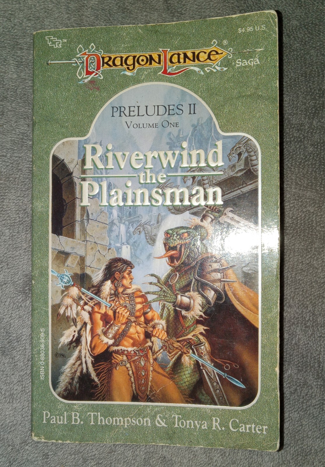 DRAGONLANCE: PRELUDES II Riverwind The Plainsman VG Condition 1990 TSR ...