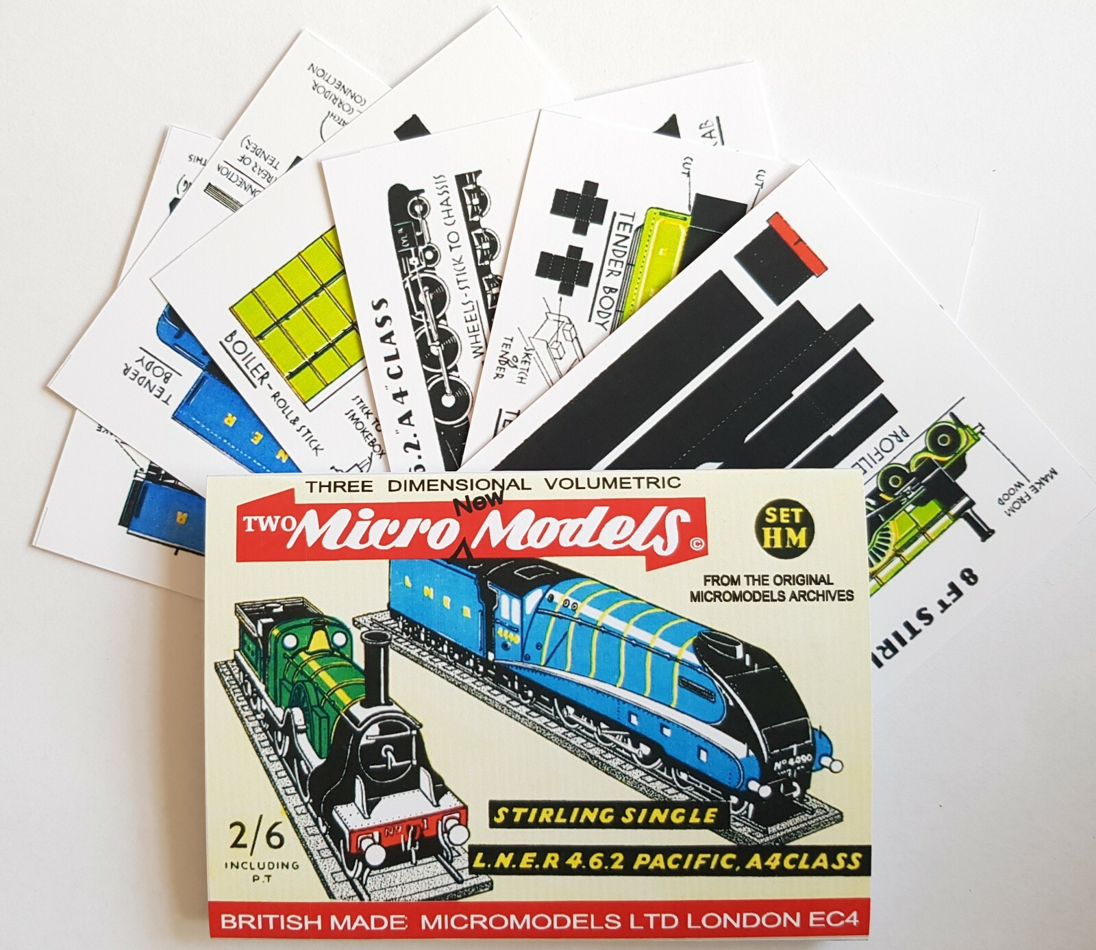Micromodels Set HM Stirling Single & LNER 462 Pacific Micro New Models ...