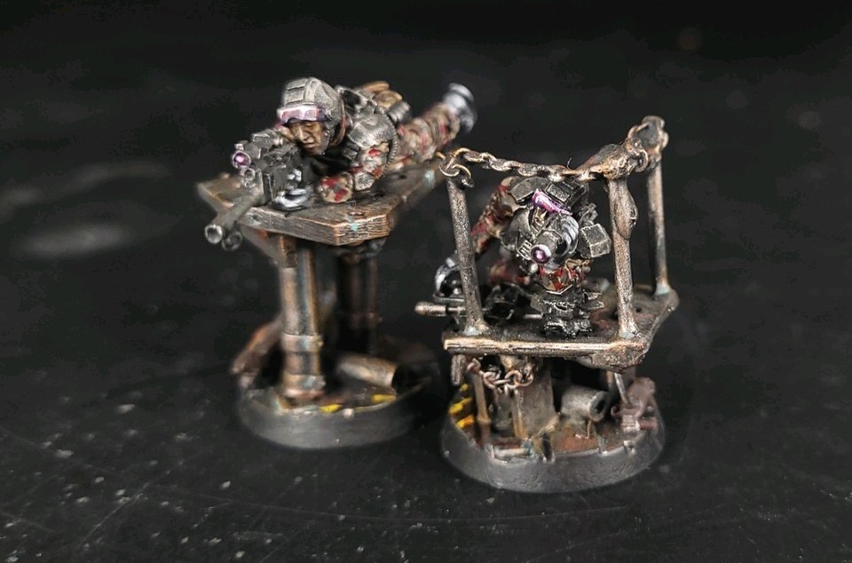 Pro Painted 40k Elysian Drop Troops Astra Militarum Kill Team | eBay