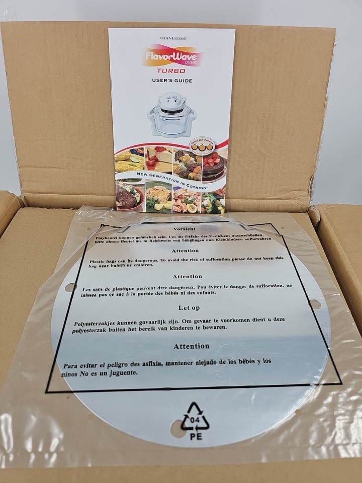 Flavor Wave Turbo Oven, (Model: AX-767MH) With Double Handles Brand New ...