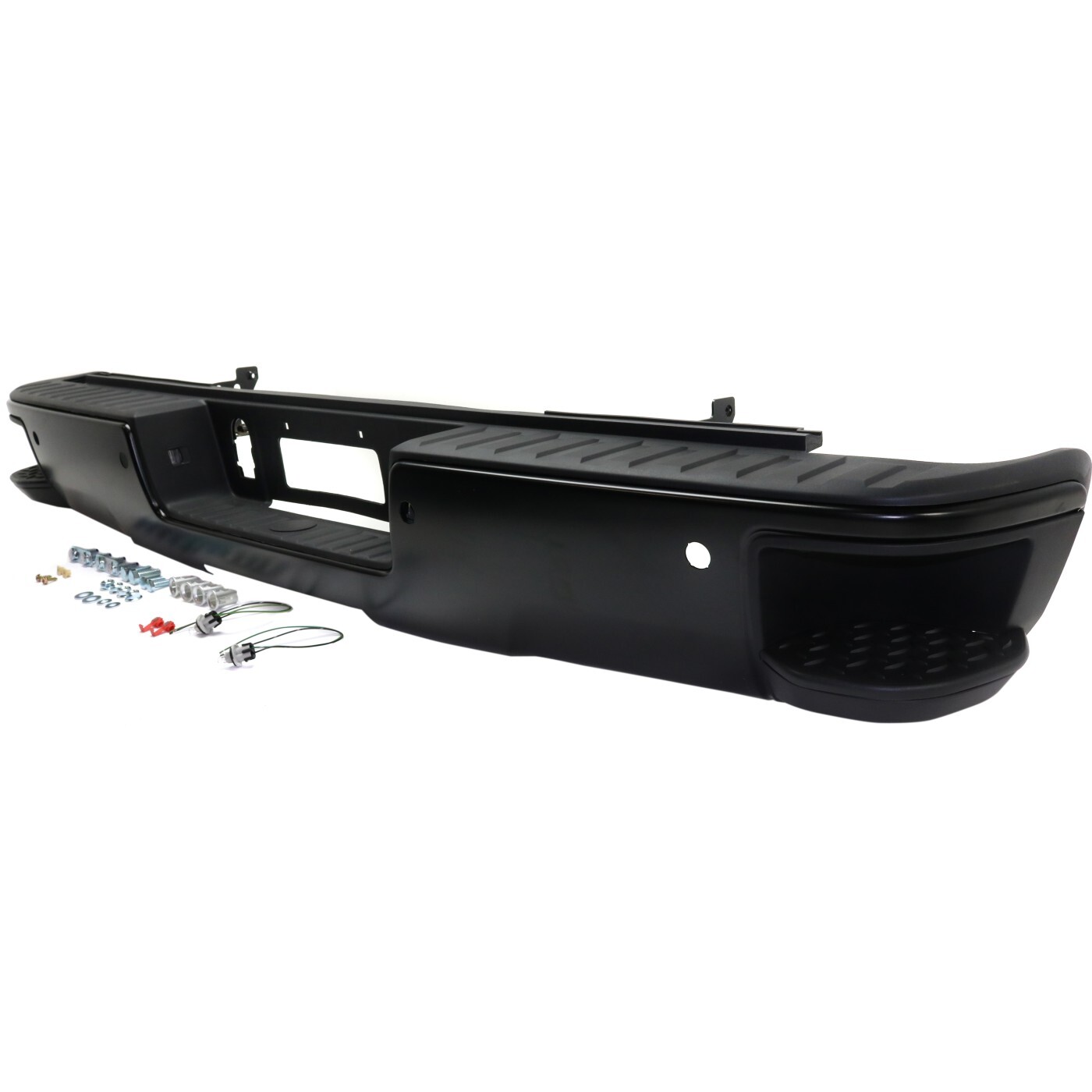 New Step Bumper Rear Face Bar Chevy Silverado 1500 Sierra GM1103179 ...