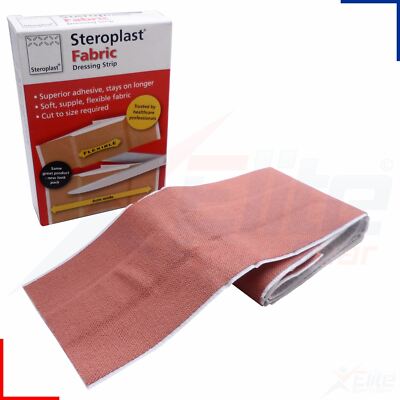 Steroplast Premium Fabric 6cm Roll of Plasters Medical Grade Dressing ...