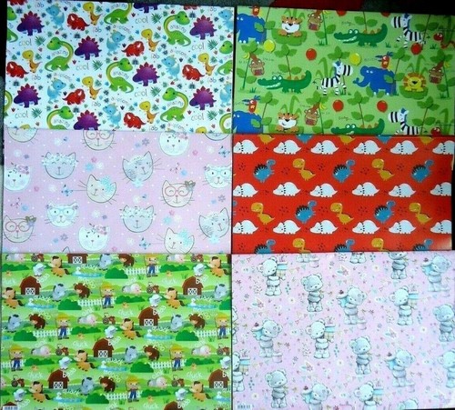 BABY CHILDREN WRAPPING PAPER - boy girl CUTE GIFT WRAP BIRTHDAY - FAST ...