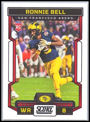 2023 Score Football #344 Ronnie Bell Score | eBay