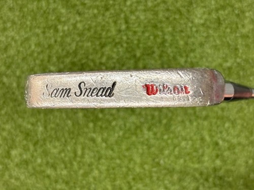 Wilson Sam Snead Putter Dual Faced 35" AERFEO Steel (R4738) | eBay