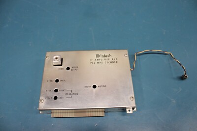 mcintosh mac 4100 receiver 045-215 IF amplifier and PLL MPX decoder pcb assembly | eBay