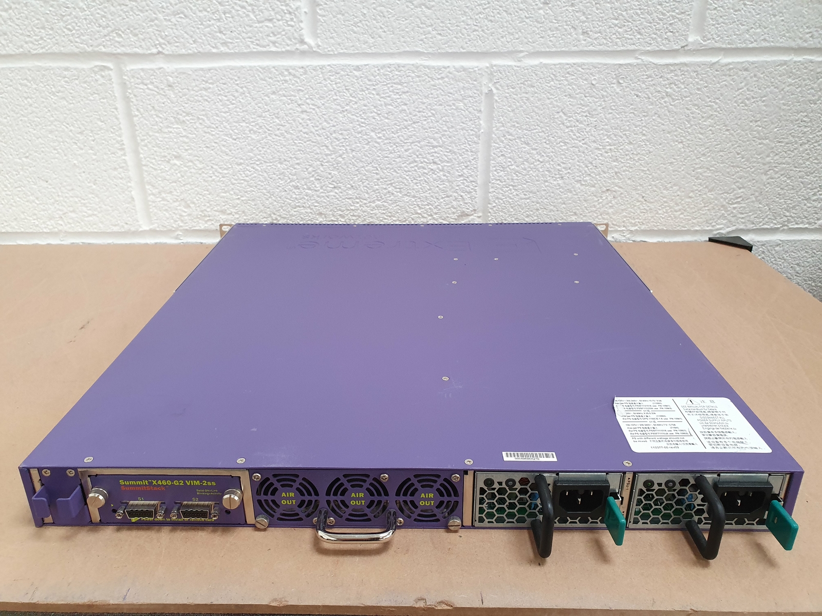 Extreme Networks X460-G2-48P-GE4 48 Port 1G PoE Ethernet Switch L3 ...