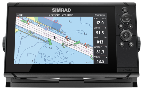 Simrad 000-14997-001 9-9-inch GPS Chartplotter with 83/200 Transducer | eBay
