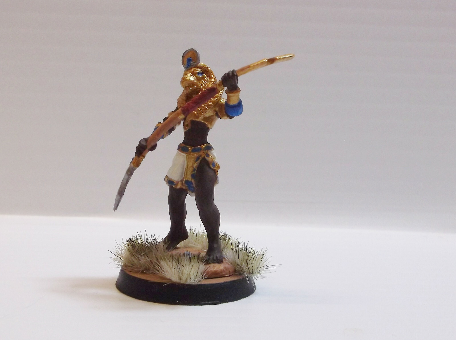 Reaper Bones Avatar Of Sekhmet Custom Painted by Pizzazz (B) | eBay