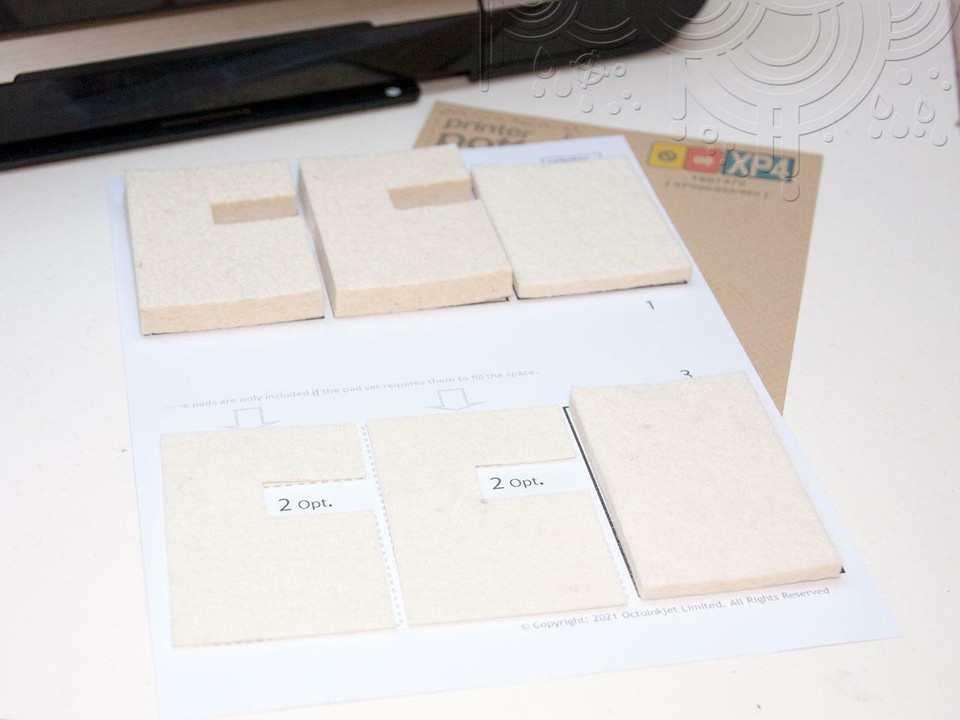 Waste ink PADS Replacement Set [Printer Potty] for Epson XP-950, 960 ...