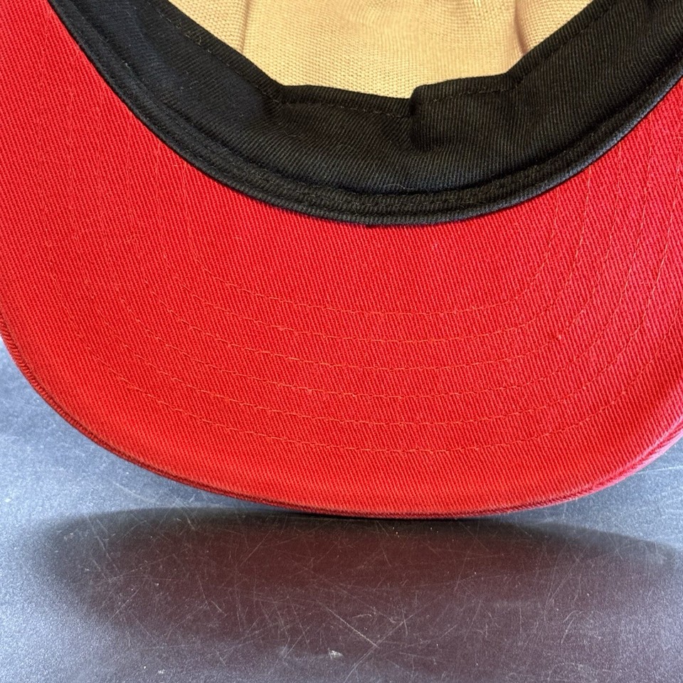 Vans X One Piece Collab Snapback Baseball Hat Adjustable Red Luffy Logo ...