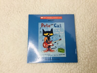 Scholastic Audio CD Book Pete The Cat Rocking In My School Shoes | eBay