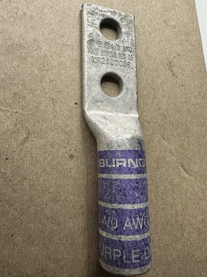 BURNDYS 2 HOLE LUG Cat. YA282TC38 | eBay