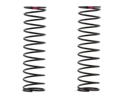 Team Associated RC8B Rear V2 Shock Spring Set (Pink - 3.7lb/in) (2 ...