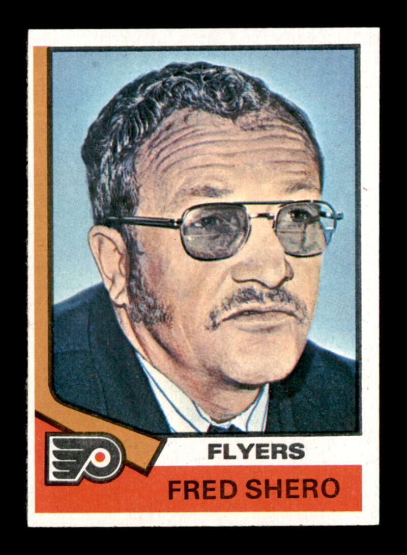 1974 Topps #21 Fred Shero CO/RC EXMT/EXMT+ X3138636 | eBay
