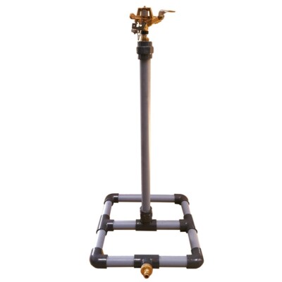 Sled Base With Rotating Sprinkler Irrigation Watering Lawn Garden Plant ...