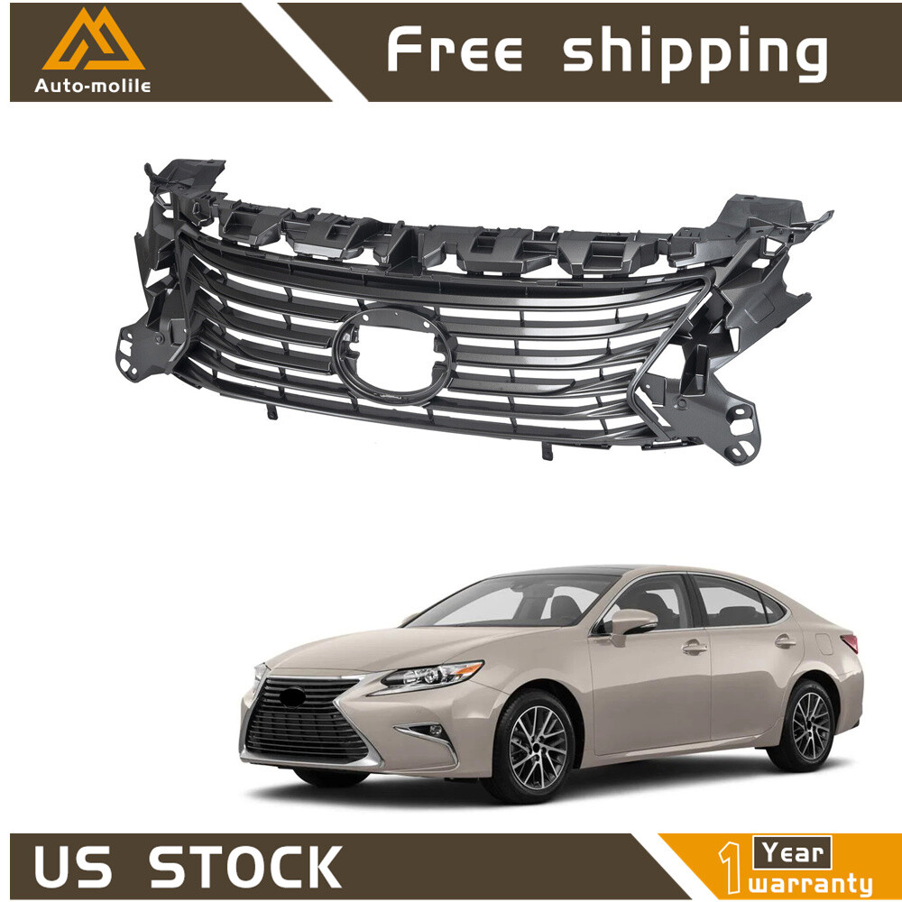 Mesh Trim Grill For Lexus ES350 ES300h 2016/2017/2018 Front Bumper ...