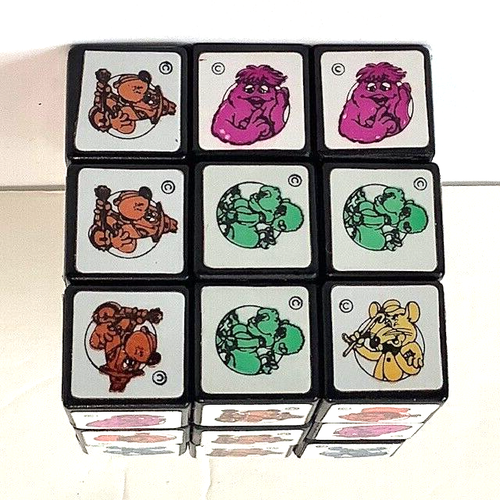 Vintage 1980's Chuck E. Cheese Pizza Time Rubik's Type Cube Toy | eBay