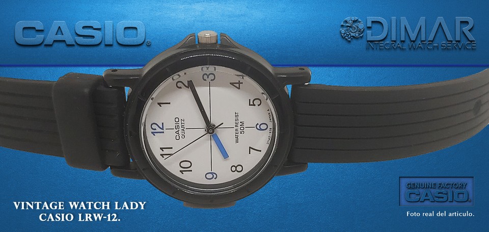 Vintage Casio Lady Lrw-12, Qw. 329, Japan Wr.50M Year. 1984. | eBay