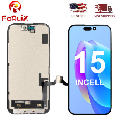 For iPhone 15 Screen Replacement Kit 6.1" LCD Screen 3D Touch Assembly ...
