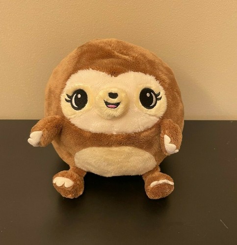 Squishable 6" Brown Sloth Stuffed Round Plush - EUC - Circle Plump Fat | eBay