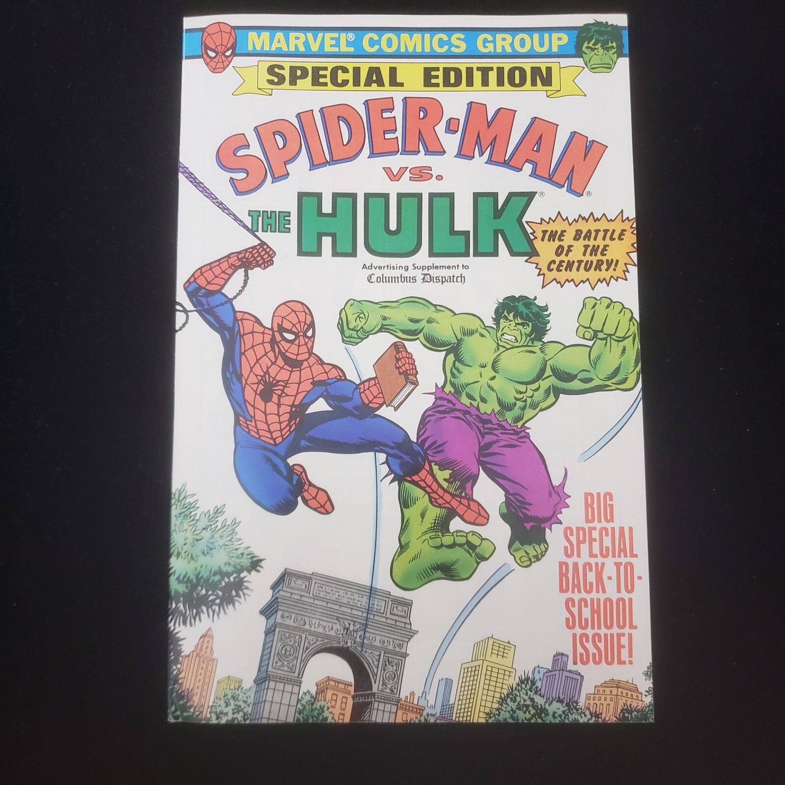 SPIDER-MAN VS THE HULK COLUMBUS DISPATCH GIVEAWAY COMIC 1979 MARVEL ...