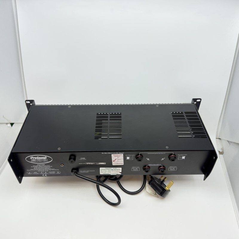 ProSound 200 Professional Power Amplifier Black | eBay UK