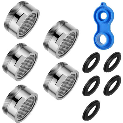 5x Faucet Tap Nozzle Aerator 24mm Replacement Water Saving Spout ...