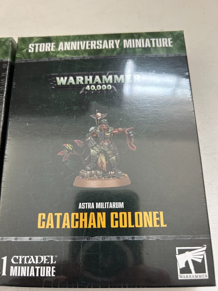 Warhammer 40k Catachan Limited Editions Sergeant Ripper and Colonel ...