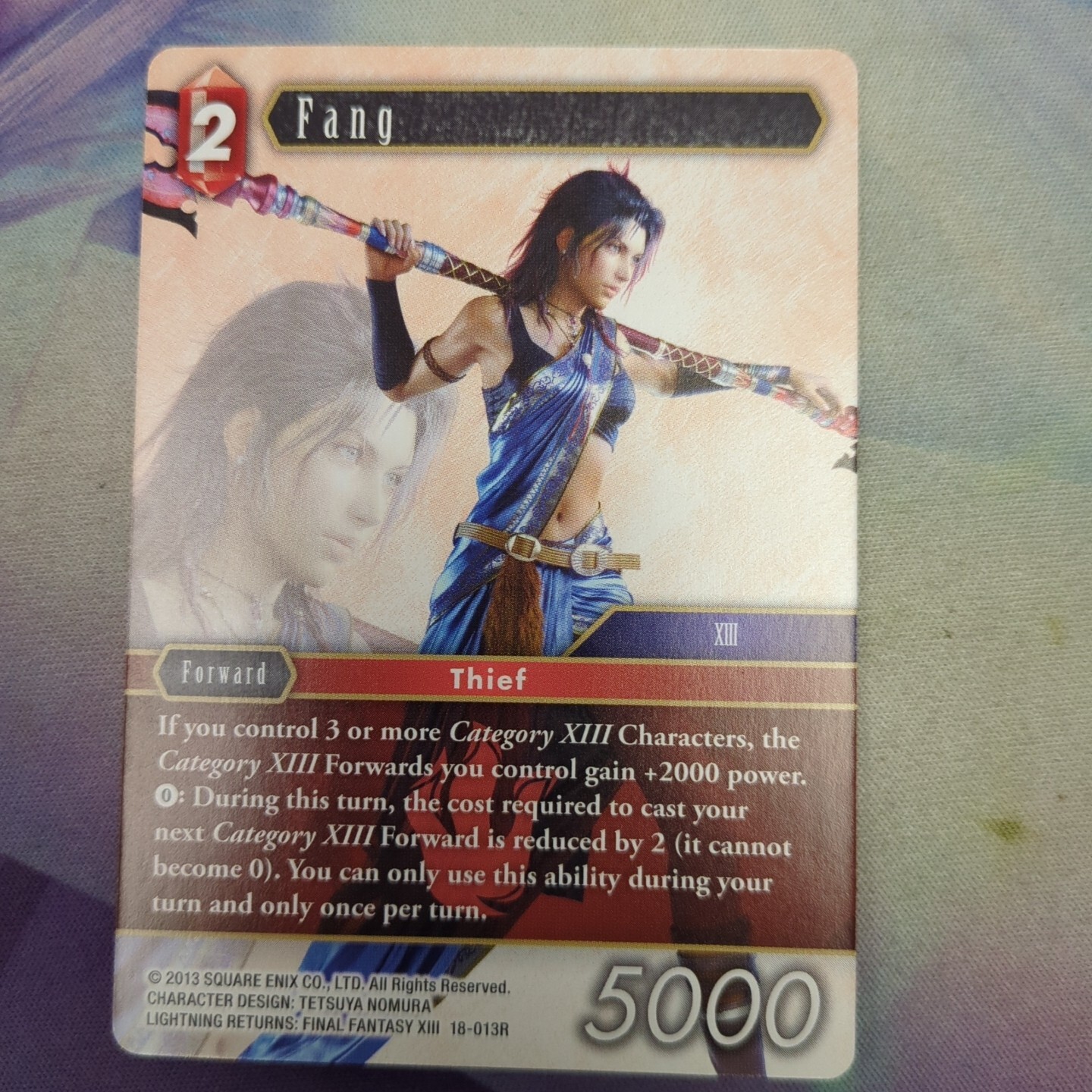 Final Fantasy TCG Resurgence Of Power Fang 18-013R | eBay
