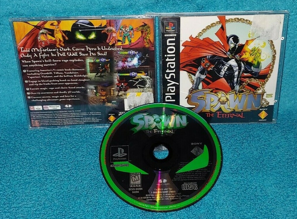 Sony Spawn The Eternal | PS2 | PS1 | E-Everyone | Tested Working ...