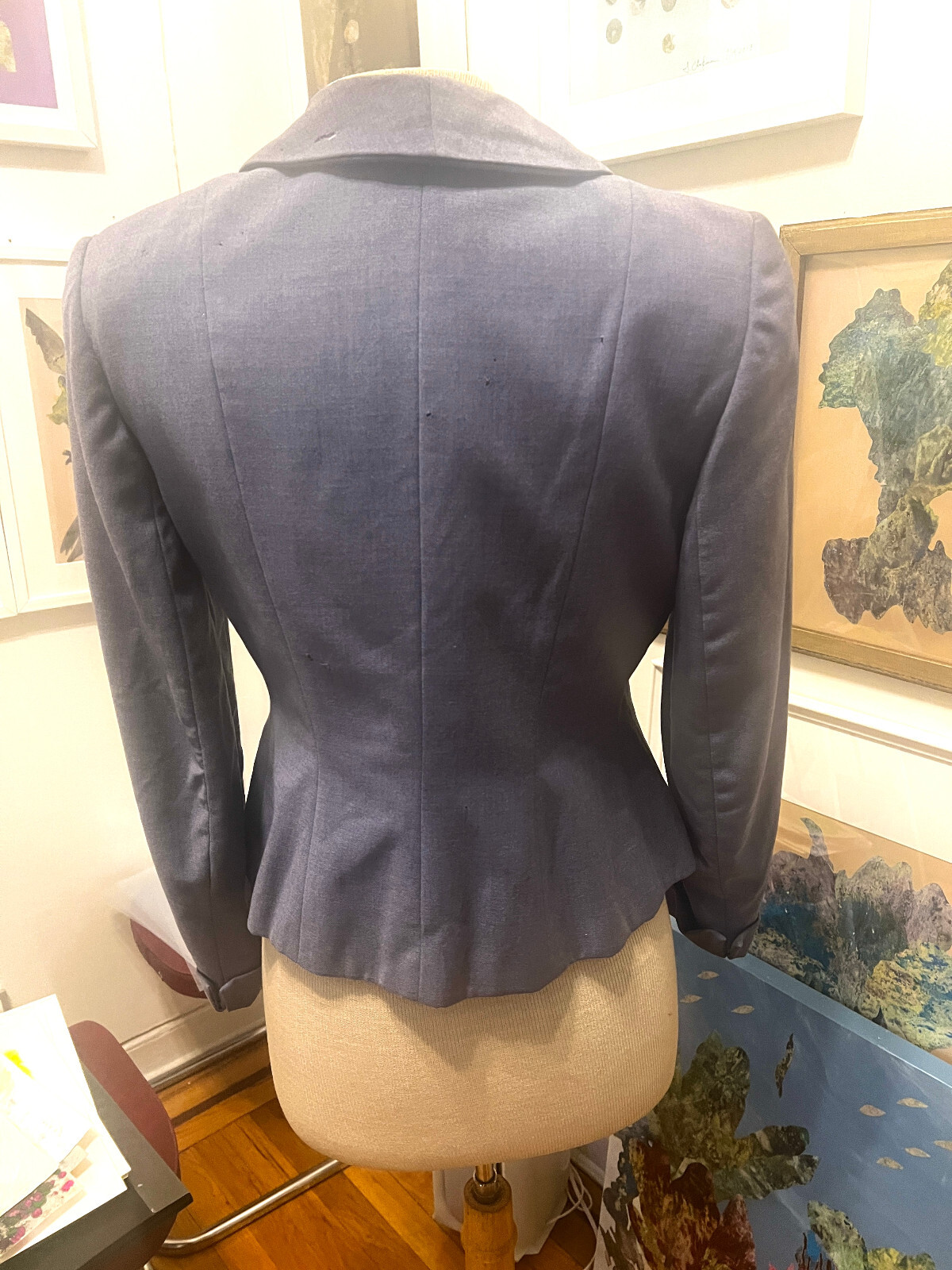 Vintage 1940s Tailored Suit Jacket For Pattern or Des… - Gem