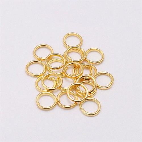 1000Pcs Strong Open Jump Rings Unsoldered Loop DIY Findings 4~8mm Pick ...