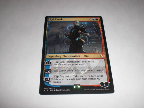 Ral Zarek - Mythic Rare Planeswalker Commander 2019 | eBay.de