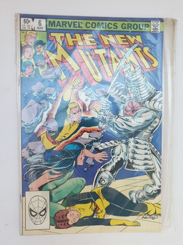 NEW MUTANTS #6, 1st Series VF/NM, Key Issue, X-Men Trainee's Marvel ...