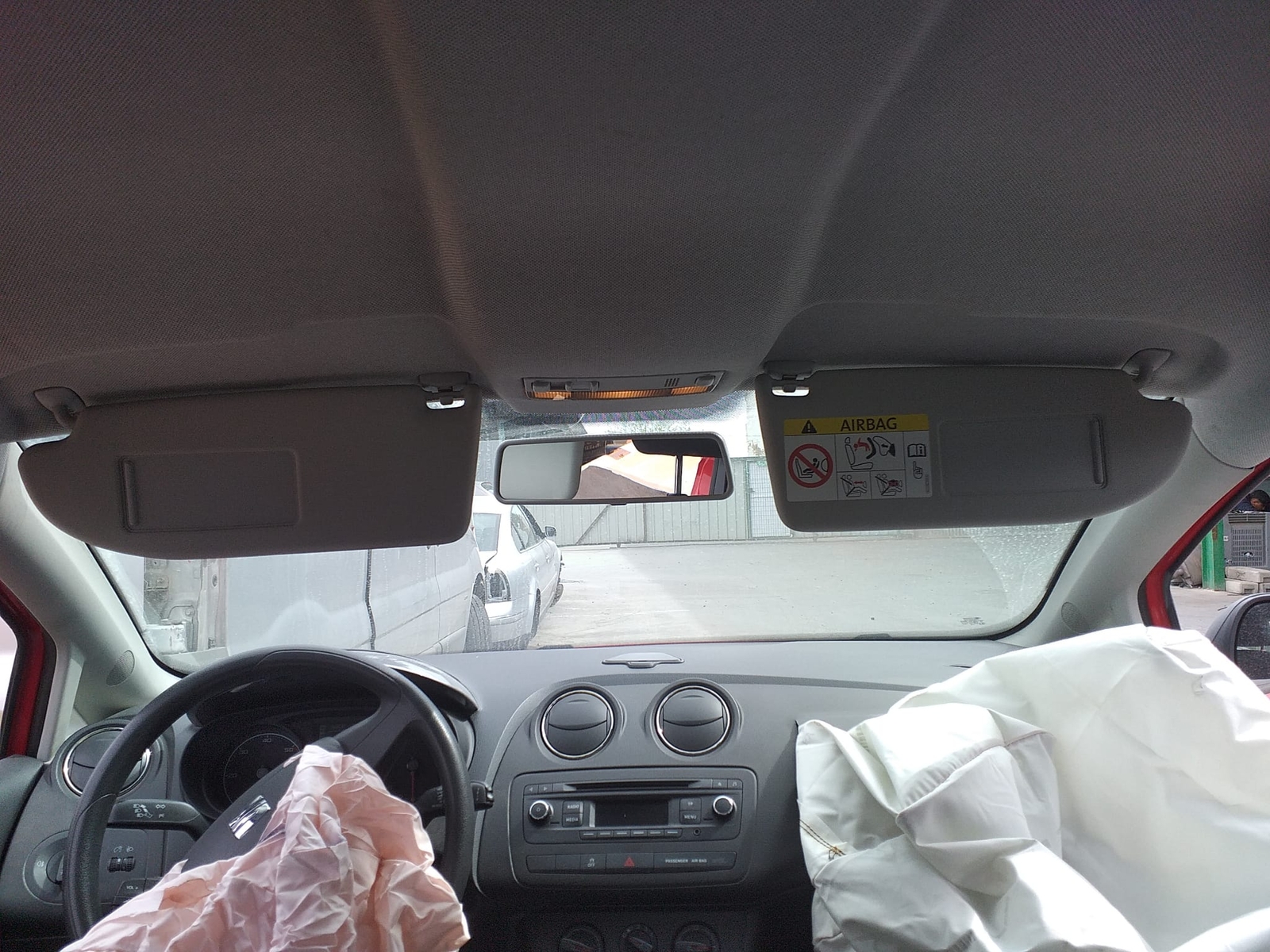 349256 Espejo Interior SEAT IBIZA IV ST 2014 | eBay