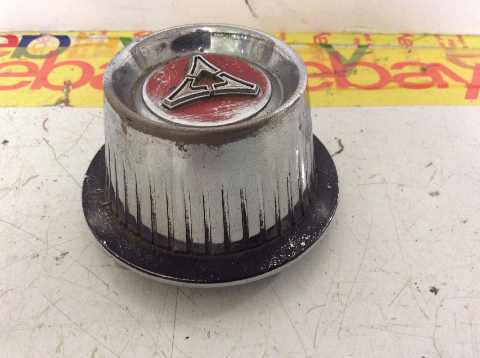 Vintage 67 68 1967 1968 MOPAR dodge CENTER CAP FOR 14" hubcaps charger ...
