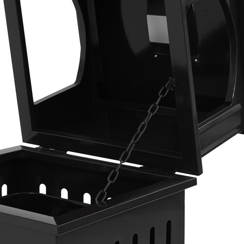 Outdoor Trash Can Commercial Garbage Bin Heavy Duty Yard Garage Waste ...