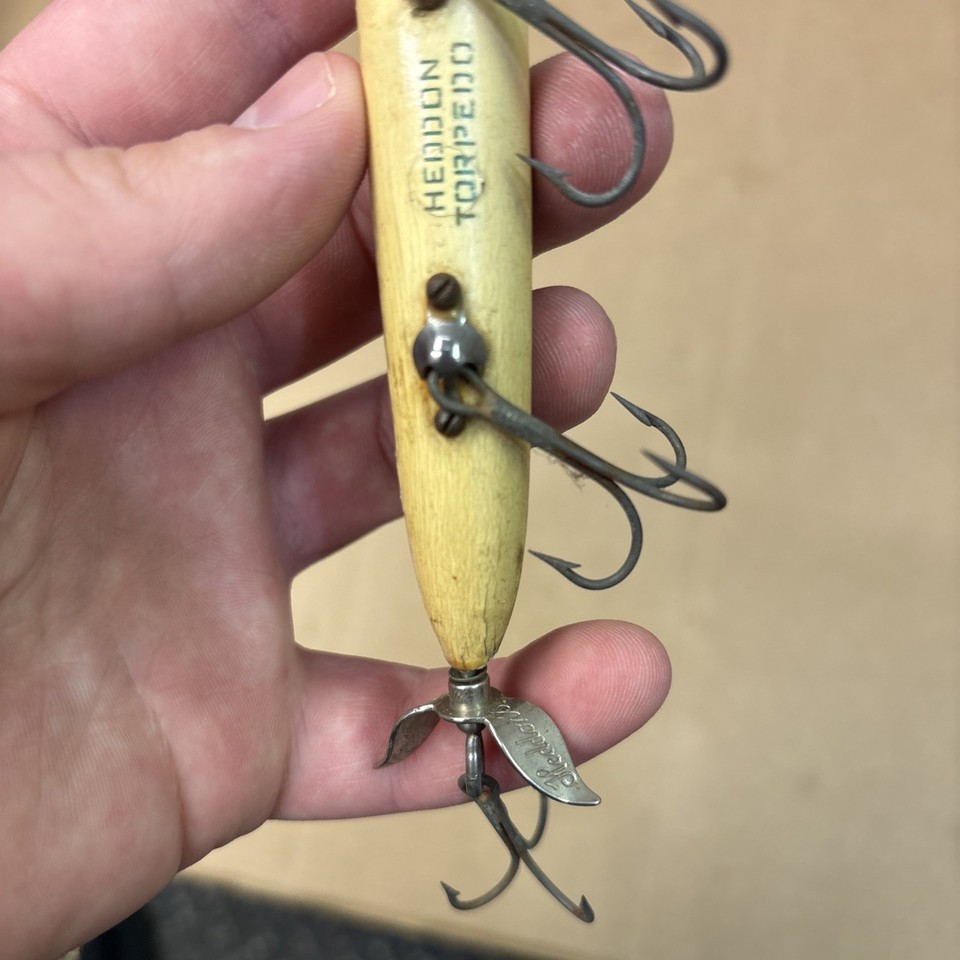 Vintage Heddon Torpedo Fishing Lure | eBay