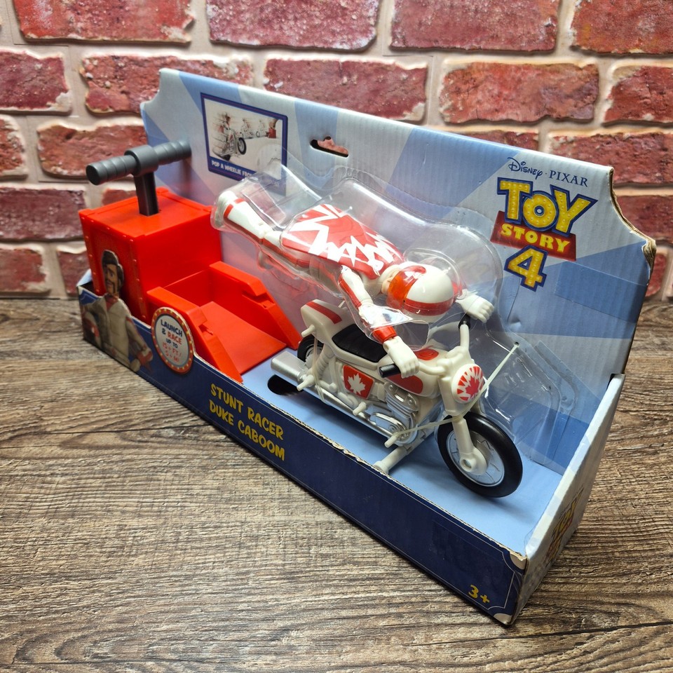 Duke Kaboom Stunt Racer Toy Story 4 Lauch and Race Playset | eBay