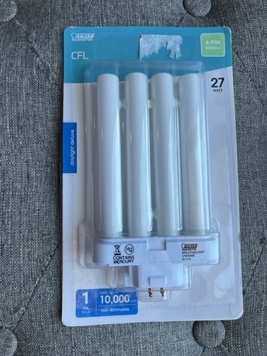 Feit Electric BPPL27F/65K 120V Daylight 6500K 1450 lm. PL Specialty CFL ...