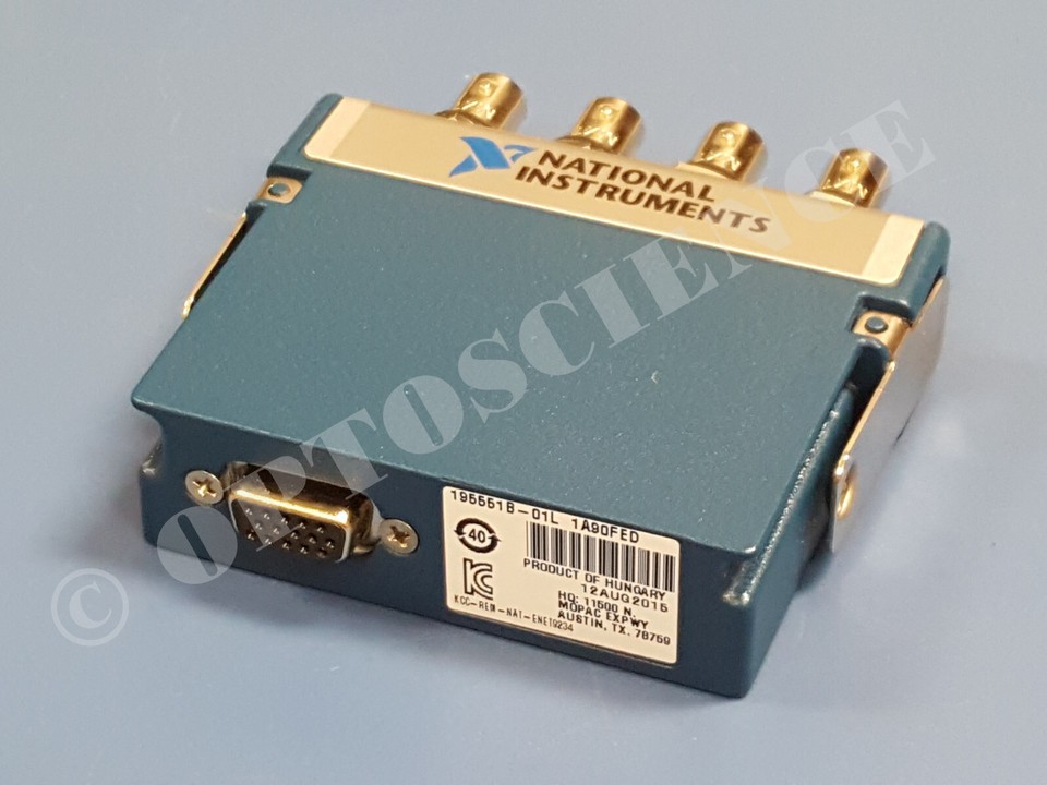 National Instruments NI 9234 cDAQ IEPE Sound and Vibration Input Module ...