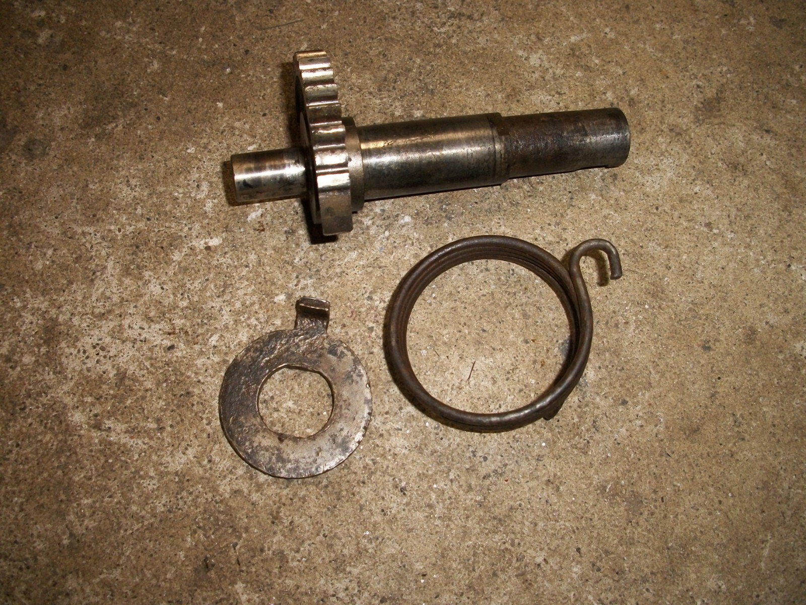 BSA Kickstart Rachet Spindle Spring Stop Plate 650cc A65 1966 | eBay