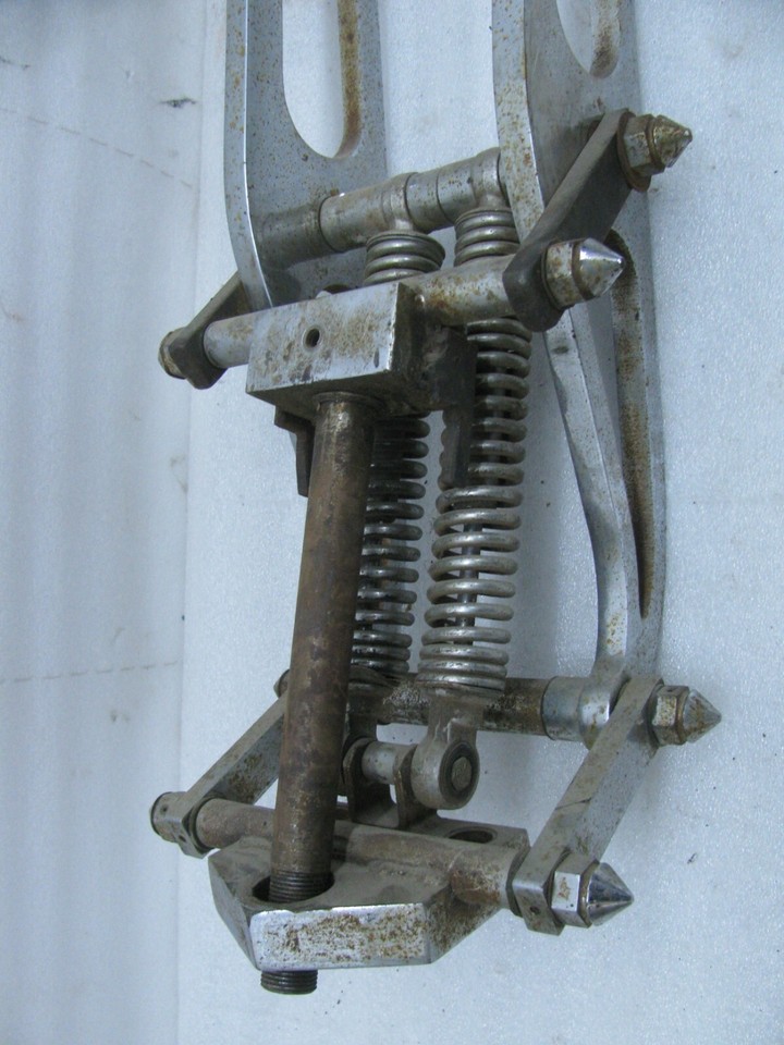 Chopper Springer Girder Front End Forks Harley Knucklehead Panhead ...